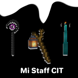 Mi Staff CIT [No Optifine] [RPG] [CustomModelData] - Minecraft Resource Packs - CurseForge