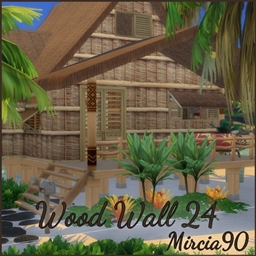 Wood Wall #24 - The Sims 4 Build / Buy - CurseForge