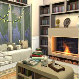 cozy reading nook - The Sims 4 Rooms / Lots - CurseForge