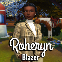 Horsey Pack - Roheryn Blazer - Gallery - The Sims 4 Create a Sim ...