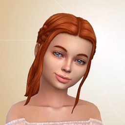 EP09 Double Braid for Girls - The Sims 4 Create a Sim - CurseForge