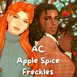 AC-Apple Spice Freckles - The Sims 4 Create a Sim - CurseForge