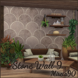 Stone Wall #9 - The Sims 4 Build / Buy - CurseForge