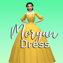 Morgan Dress - Gallery - The Sims 4 Create a Sim - CurseForge