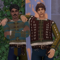 Renaissance young man costume - Files - The Sims 4 Create a Sim ...