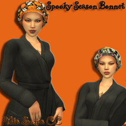 Spooky Season Bonnets - The Sims 4 Create a Sim - CurseForge