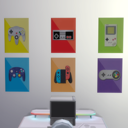 Download Gaming Controller Prints - The Sims 4 Mods - CurseForge