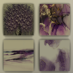 Purple Canvas Art - The Sims 4 Build / Buy - CurseForge