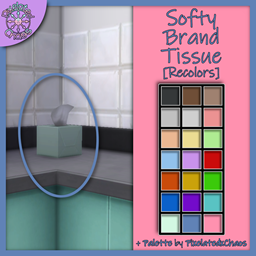 [PxC] Softy Brand Tissues [Recolors] - The Sims 4 Build / Buy - CurseForge