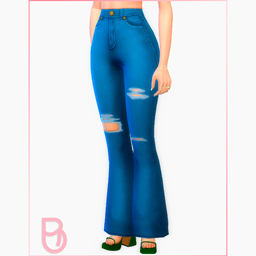 Sleeve Jeans - The Sims 4 Create a Sim - CurseForge