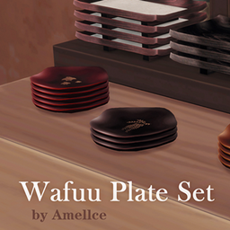 Wafuu Plate Set - The Sims 4 Build / Buy - CurseForge