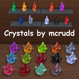crystals collection - Files - The Sims 4 Rooms / Lots - CurseForge