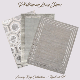 Luxury Rug Collection - Neutrals 01 - The Sims 4 Build / Buy - CurseForge