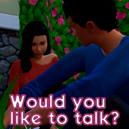 Would you like to talk? - Pose pack - The Sims 4 Mods - CurseForge