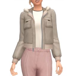 KELSEY - fall/winter jacket - The Sims 4 Create a Sim - CurseForge