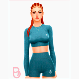 Woman Sport Top - Sandra - Version 2 - The Sims 4 Create a Sim - CurseForge