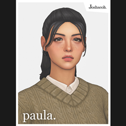 Paula Hair V1 - The Sims 4 Create a Sim - CurseForge