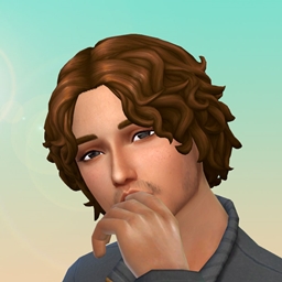 Luke Hairstyle - The Sims 4 Create a Sim - CurseForge