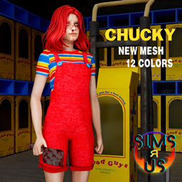 Chucky Outfit - The Sims 4 Create a Sim - CurseForge