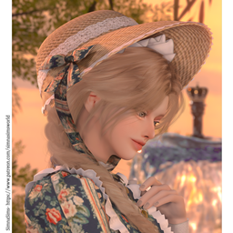 [Simna] Anna Bonnet Hat - The Sims 4 Create a Sim - CurseForge