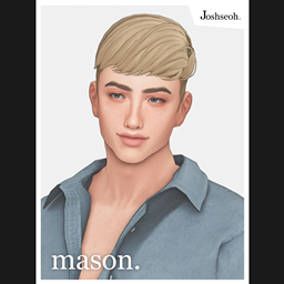 Mason Hair [JOSH JO_SE_OH] - [JOSH JO_SE_OH] Mason Hair.zip - The Sims ...