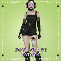 Boo Babe V1 Tattoo - The Sims 4 Create a Sim - CurseForge