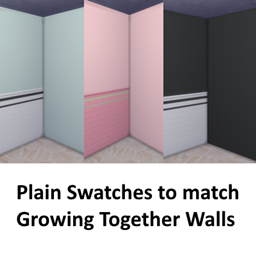 Download Plain Walls To Match Growing Together Walls - The Sims 4 Mods ...
