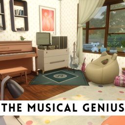 The Musical Genius Kids Room - The Sims 4 Rooms / Lots - CurseForge