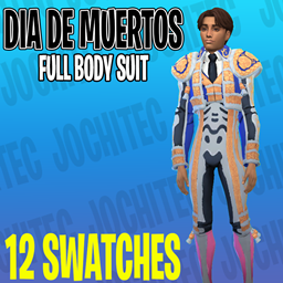 Dia de muertos suit by Jochi - File - The Sims 4 Create a Sim - CurseForge