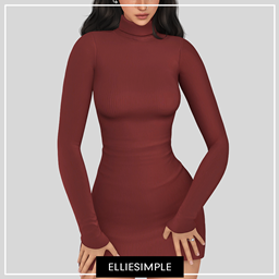 Elliesimple - Tight Short Dress - The Sims 4 Create a Sim - CurseForge