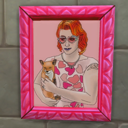 Jamie with Fox Portrait - The Sims 4 Build / Buy - CurseForge