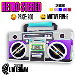 Retro Stereo functional - Files - The Sims 4 Build / Buy - CurseForge