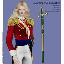 [Simna] Oscar Imperial Guard Set - The Sims 4 Create a Sim - CurseForge