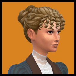 '1890s' Hairstyles - Buzzard - The Sims 4 Create a Sim - CurseForge