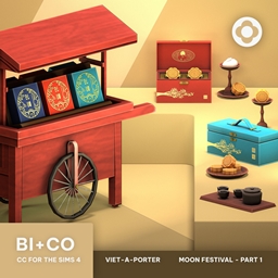 BI+CO Viet-A-Porter: Moon Festival - The Sims 4 Build / Buy - CurseForge