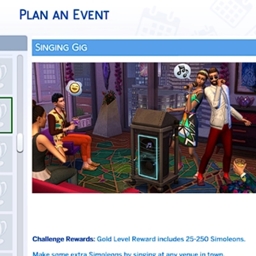 Singing concert event by kiarasims4mods Spanish translation - The Sims ...