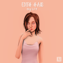 EDITH hair - The Sims 4 Create a Sim - CurseForge