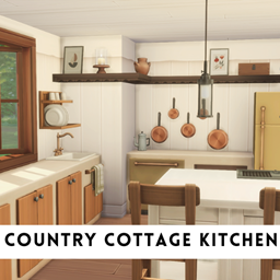 Kitchen - Country Cottage - The Sims 4 Rooms / Lots - CurseForge