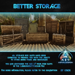 Better Storage - Ark Survival Ascended Mods - CurseForge