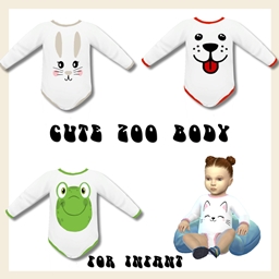 BODY CUTE ZOO FOR INFANT - The Sims 4 Create a Sim - CurseForge