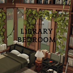 LIBRARY BEDROOM - The Sims 4 Rooms / Lots - CurseForge