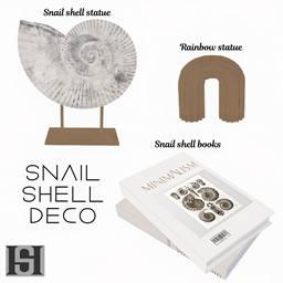 Snail shell minimalist set - File - The Sims 4 Build / Buy - CurseForge