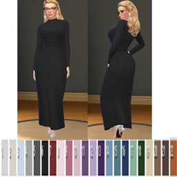 Base Game Dress Recolors - The Sims 4 Create a Sim - CurseForge