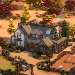 Chestnut Farmhouse - The Sims 4 Rooms / Lots - CurseForge