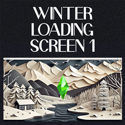 Winter Loading Screen 1 - Gallery - The Sims 4 Mods - CurseForge