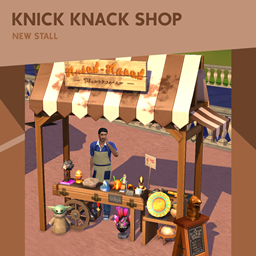 Knick Knack Shop Stall - The Sims 4 Mods - CurseForge
