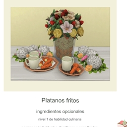 Fried plantains By Littlbowbub Spanish translation - Dependencies - The ...
