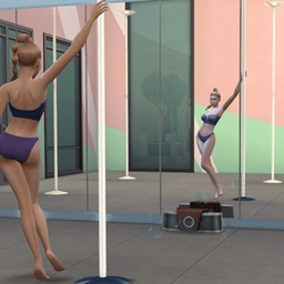 pole dance sims 4