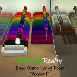Base Game Living Room set recolors - The Sims 4 Build / Buy - CurseForge