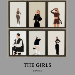 THE GIRLS FRAMES - The Sims 4 Build / Buy - CurseForge
